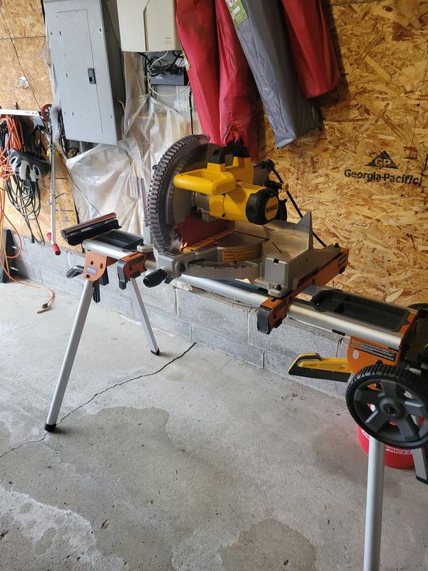 Reviews for DEWALT 15 Amp Corded 12 in. Single Bevel Compound Miter Saw Pg 1 The Home Depot