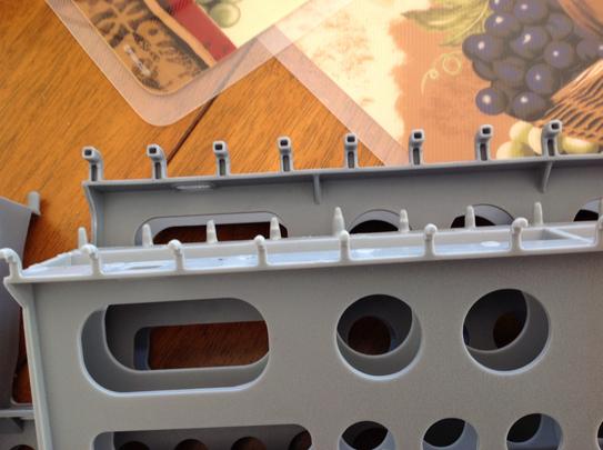 Everbilt Gray Wall-Mount or Peggable Multi-Purpose Tool Storage Holder ...