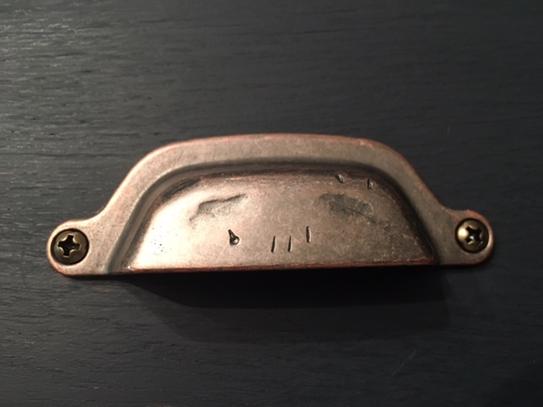 MNG Hardware Riverstone 6 in. Center-to-Center Distressed Pewter Bar ...