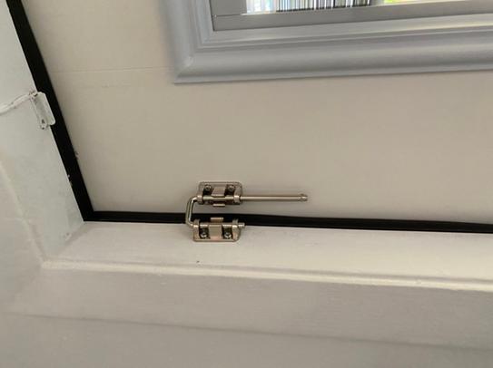 Prime-Line Sliding Door Loop Lock, 1-1/8 in., Hardened Steel Bar w ...