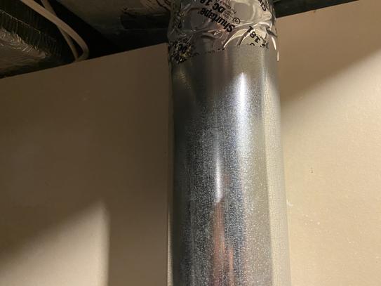 Master Flow 4 in. x 2 ft. 26 Gauge Round Metal Duct Pipe 26CP4X24 - The ...