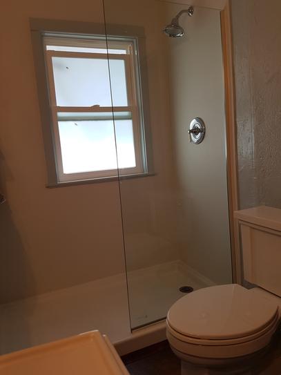 MUSTEE Duratrim 8 in. x 8 in. x 36 in. 5-Piece Easy Up Adhesive Tub ...