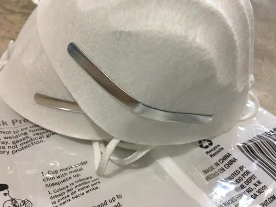 HDX Dust Mask 5 Pack E101W - The Home Depot