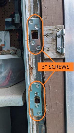 Defiant Aged Bronze Security Strike Kit 70182 - The Home Depot