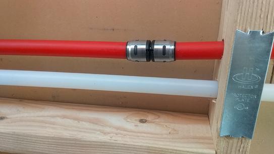SharkBite 1 in. Push-to-Connect EVOPEX Plastic 90-Degree Elbow Fitting ...