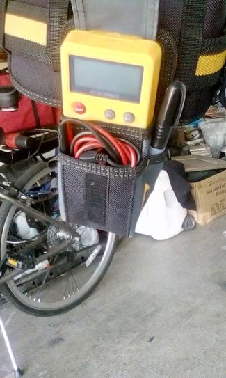 TOUGHBUILT 4" 5-Compartment Meter/Tester Pouch, Black for Master ...