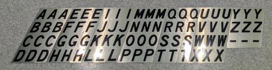 Everbilt 2 in. Aluminum Reflective Letter Mailbox Sticker Set 39102 ...