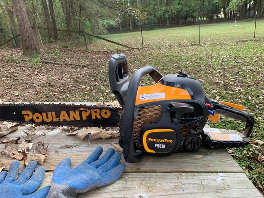 Reviews for Poulan PRO PR5020 20 in. 50cc Gas Chainsaw Pg 1 The Home Depot