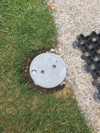 NEWHOUSE ELECTRIC 10 in. Round Electrical Splice Box 910 - The Home Depot