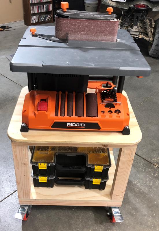 Reviews for RIDGID Oscillating Edge Belt Spindle Sander Pg 2 The Home Depot