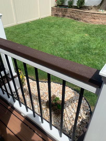 Trex Transcend 67.5 in. Classic White Composite Universal Top or Bottom ...