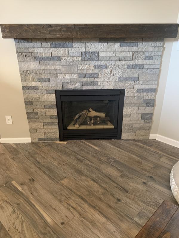 Buy Spring Creek, Gray, 24 in. x 48 in. Textured, Cement, Standard ...