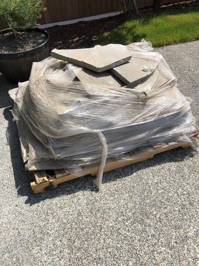 Buy 12 in. x 12 in. x 2 in. 30 sq. ft. Silver Quartzite Natural ...