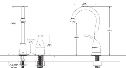 MOEN Camerist Single-Handle Bar Faucet in Chrome 4905 - The Home Depot