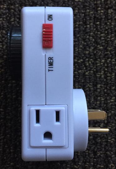 TORK 15 Amp 24-Hour Heavy Duty Mechanical Dial Timer with 2-Grounded ...