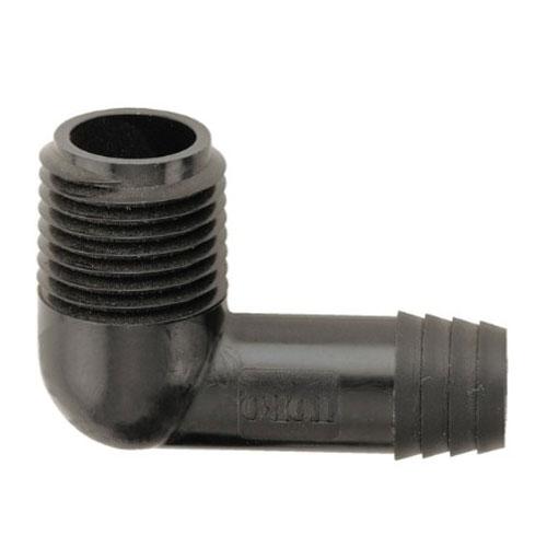 Toro Funny Pipe Male Elbow 3/8 in. Insert by 1/2 in. Male NPT (10-Pack ...