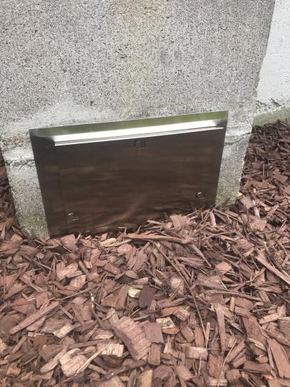 The Forever Cap 8 in. x 8 in. Stainless Steel Clean Out Door FCOD88 ...