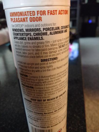 SAVOGRAN Dirtex Spray Cleaner 10761 - The Home Depot