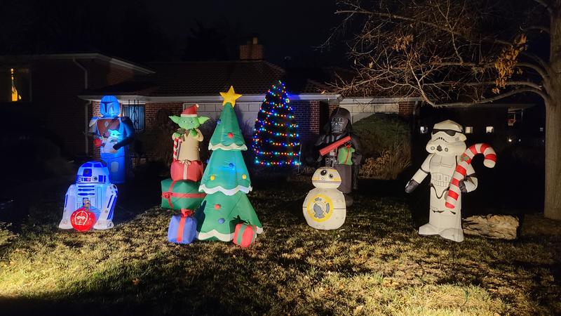 Buy 6.5 ft Mandalorian and The Child Holiday Inflatable Online at ...