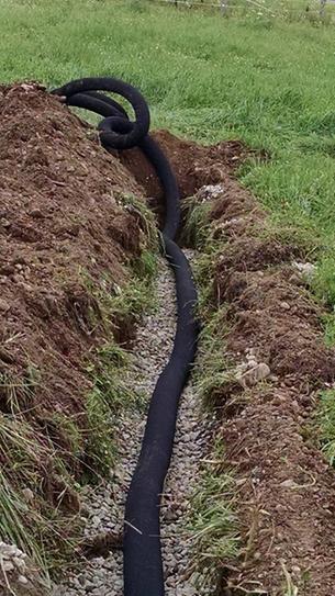 Buy 3 in. x 100 ft. Corex Drain Pipe Perforated Online at Lowest Price ...