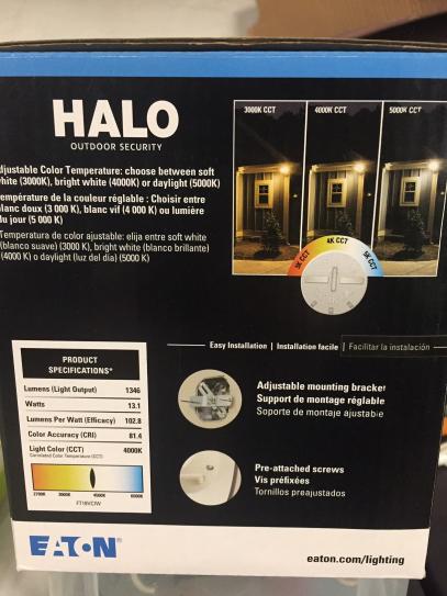 Buy Bronze Outdoor Integrated LED Dusk to Dawn Flood Light with ...