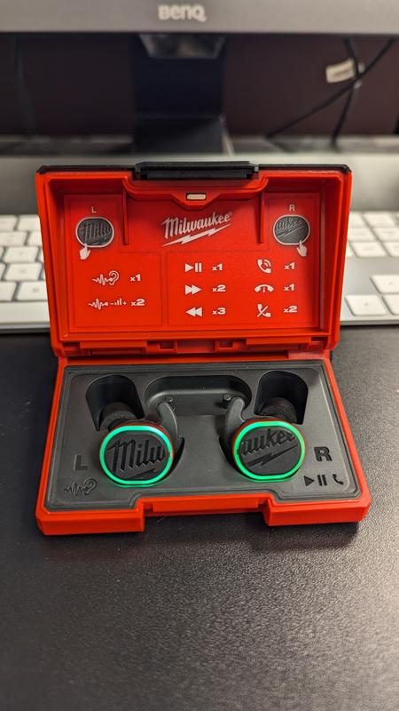 Milwaukee Buy REDLITHIUM USB Bluetooth Jobsite Ear Buds at Ubuy India