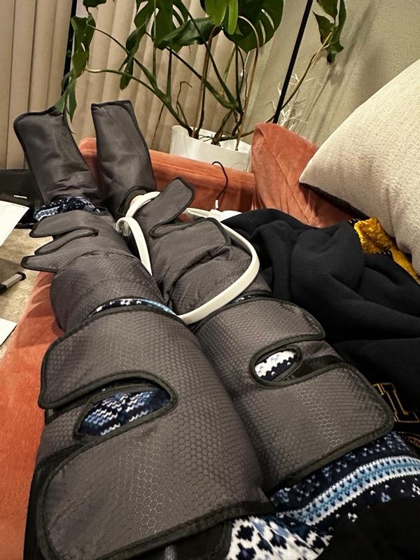 Homedics Real Relief Full Leg Air Compression System - Macy's