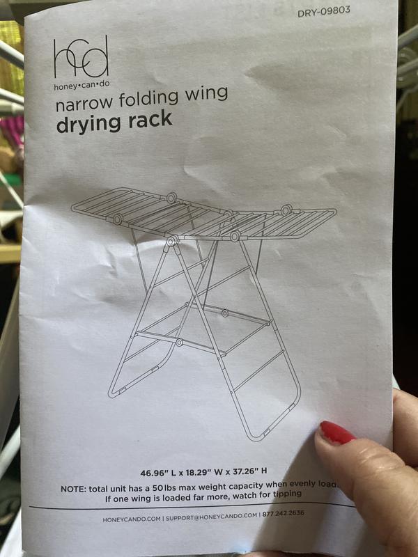 Narrow Folding Wing Clothes Dryer - Macy's