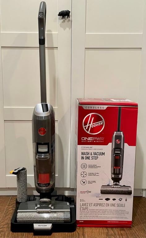 Hoover ONEPWR Streamline Wash and Vacuum Cordless Hard Floor Cleaner ...