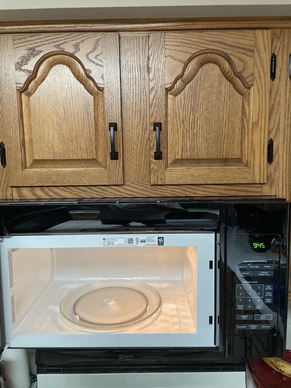 Hotpoint 1.6-cu ft 1000-Watt 29.88-in Over-the-Range Microwave (Black ...