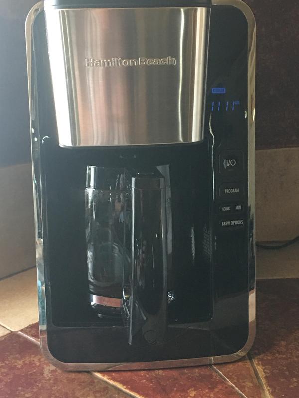 Hamilton Beach 12-Cup Programmable Drip Coffee Maker with Automatic ...