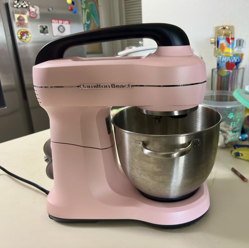 Hamilton Beach Pink 4-Quart Tilt-head Stand Mixer 63396 at Lowes.com