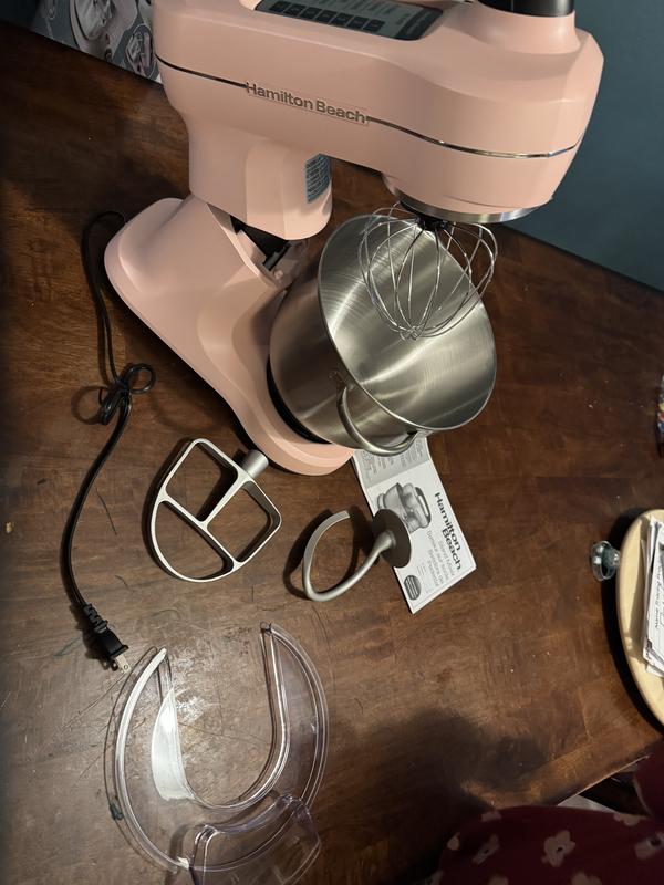 Hamilton Beach Pink 4-Quart Tilt-head Stand Mixer 63396 at Lowes.com