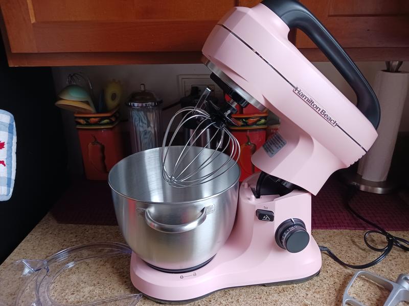 Hamilton Beach Pink 4-Quart Tilt-head Stand Mixer 63396 at Lowes.com