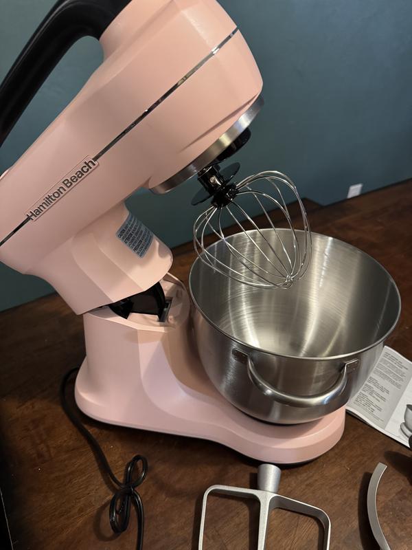Hamilton Beach Pink 4-Quart Tilt-head Stand Mixer 63396 at Lowes.com