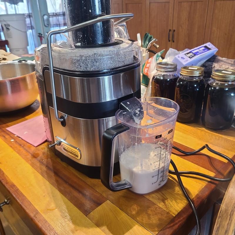 Hamilton Beach Professional 34-oz Juice Extractor with Removable Pulp ...