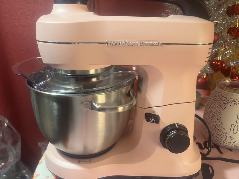 Hamilton Beach Pink 4-Quart Tilt-head Stand Mixer 63396 at Lowes.com