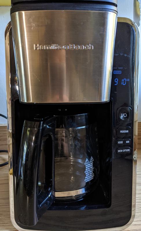 Hamilton Beach 12-Cup Programmable Drip Coffee Maker with Automatic ...