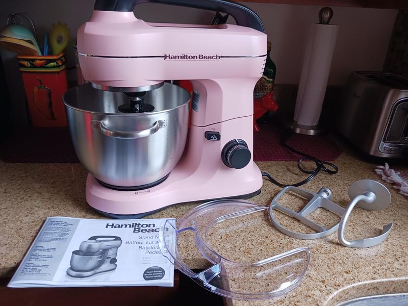 Hamilton Beach Pink 4-Quart Tilt-head Stand Mixer 63396 at Lowes.com
