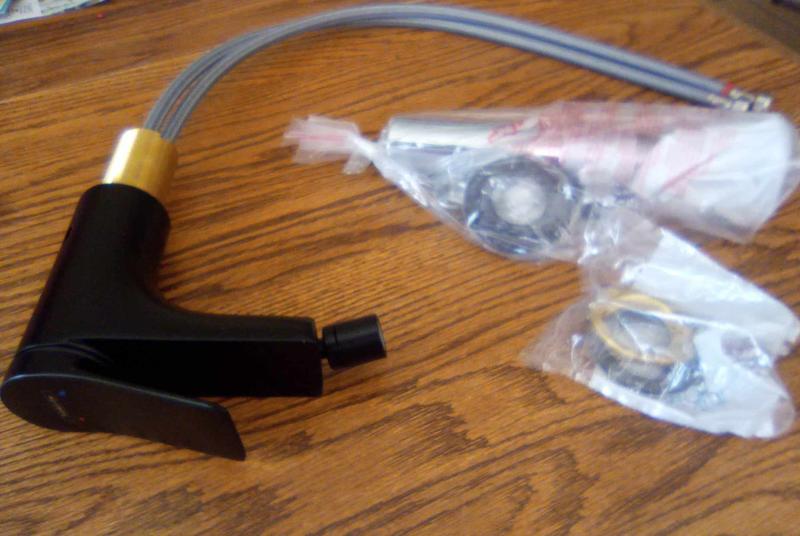 Hansgrohe Vivenis Matte Black Horizontal spray Single hole 1-handle ...