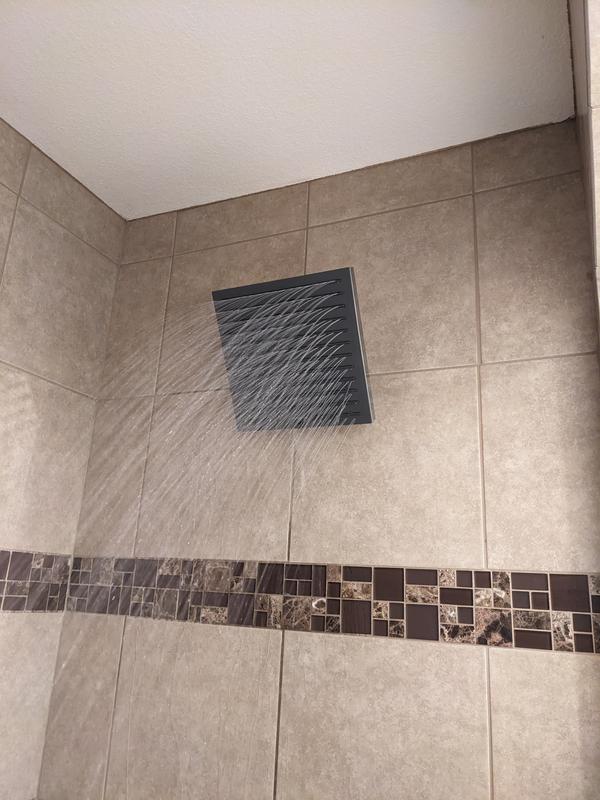 Hansgrohe Pulsify E Chrome Sold separately 10.24-in Square Shower ...