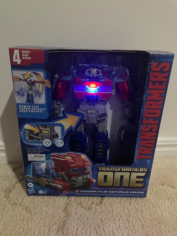 Power Flip Optimus Prime Orion Pax, Transformers One - Macy's