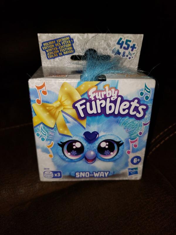 Furby Furblets Sno-Way Holiday Edition Electronic Plush Toy - Macy's