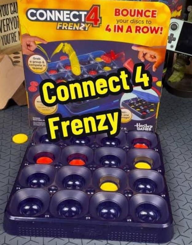 Hasbro Gaming Connect 4 Frenzy Board Game - Macy's