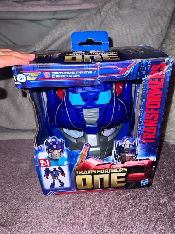 Transformers One 2 in 1 Optimus Prime Orion Pax Mask Action Figure - Macy's