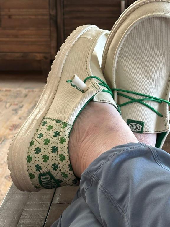 Hey Dude Men's Wally Funk Luck Slip-On Casual Sneakers from Finish Line ...