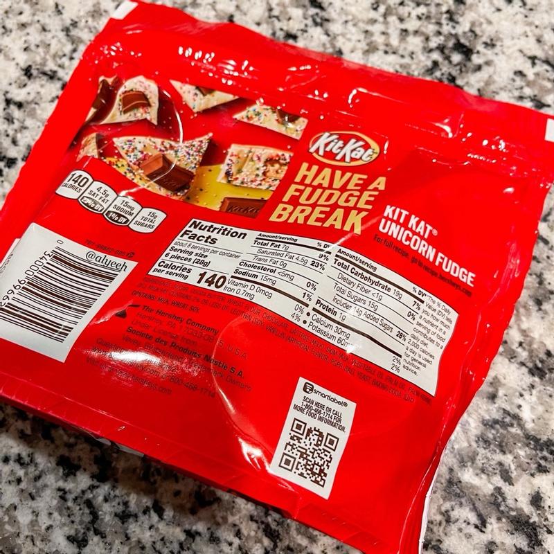 Kit Kat Milk Chocolate with Sugar Wafer Candy Bars, 7.6 oz, Bite Sized ...