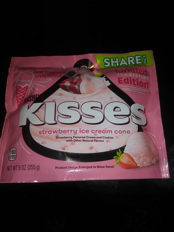 Hershey's Kisses Strawberry Ice Cream Cone Flavored Candy,, 43% OFF