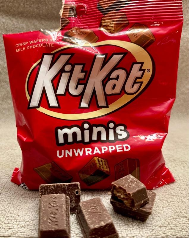 Kit Kat Milk Chocolate with Sugar Wafer Candy Bars, 7.6 oz, Bite Sized ...