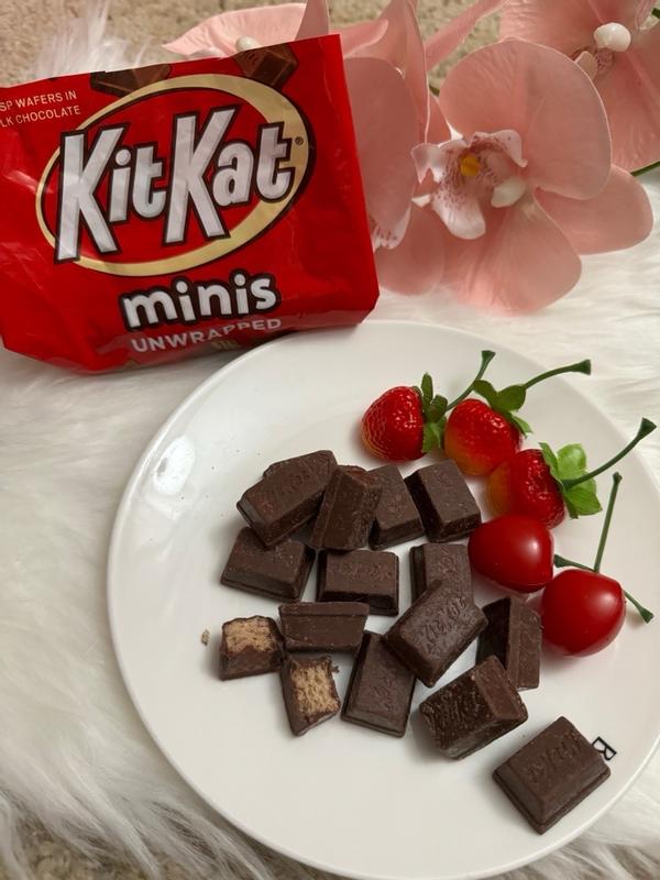 Kit Kat Milk Chocolate with Sugar Wafer Candy Bars, 7.6 oz, Bite Sized ...